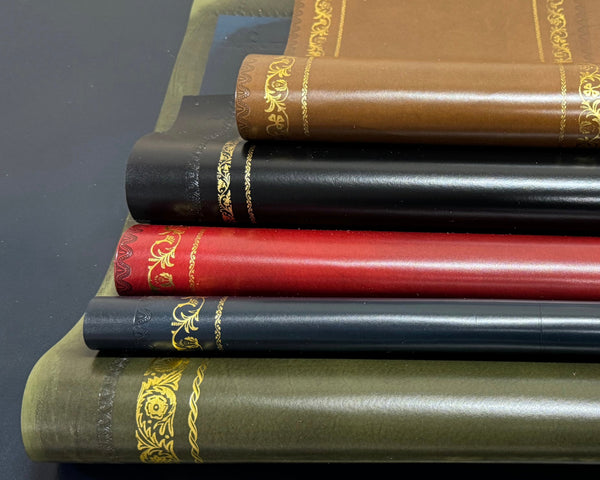 Leather Desk Inserts - handmade, one of a kind | Leather4Craft ...